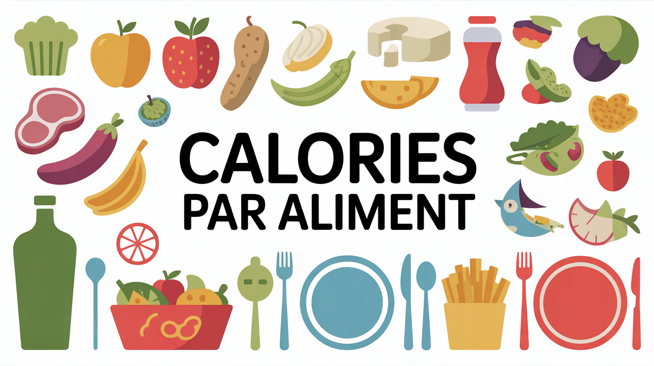 Tableau des calories par aliment : votre guide pratique complet
