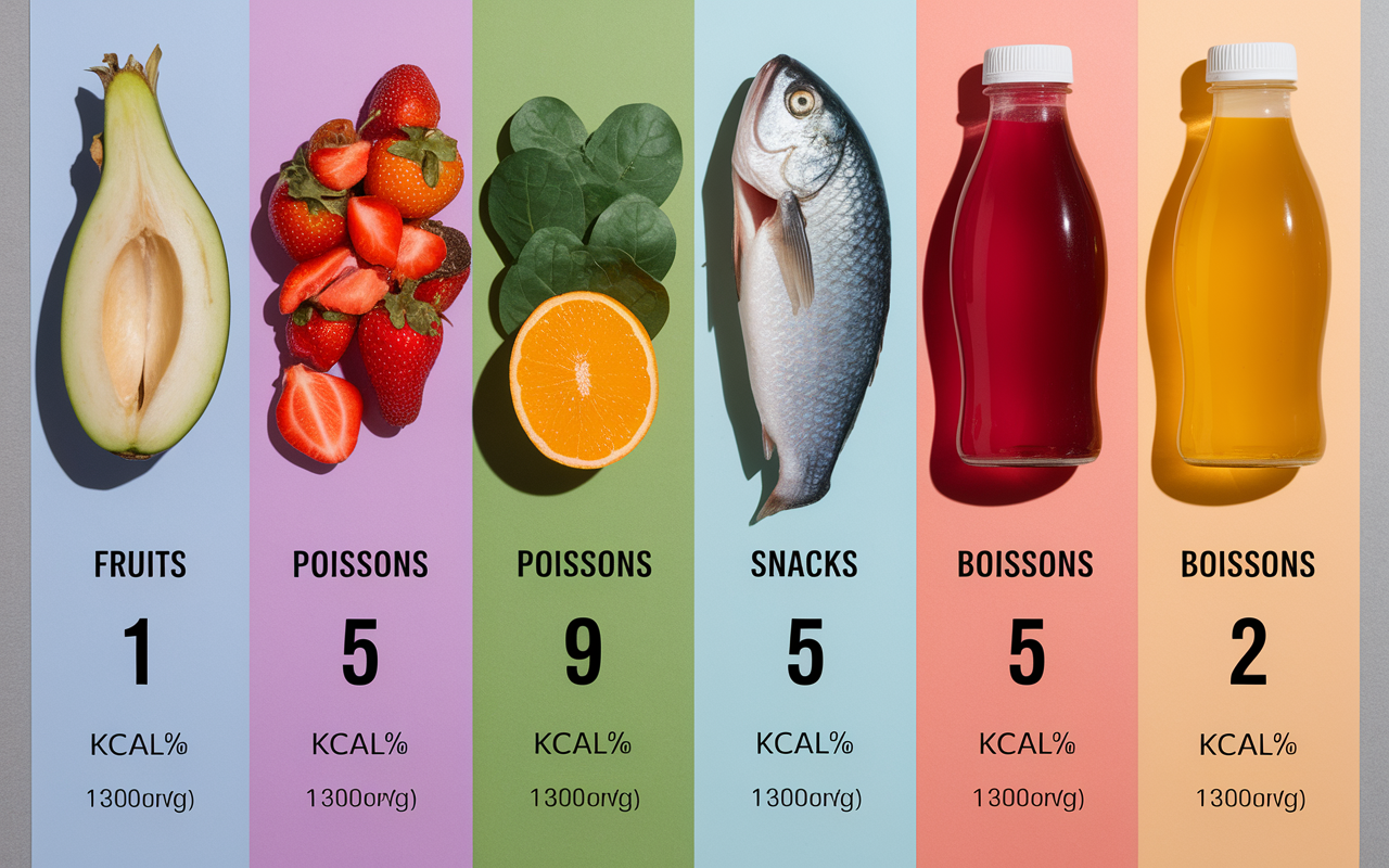 Tableau des calories par aliment à imprimer pour faciliter votre quotidien
