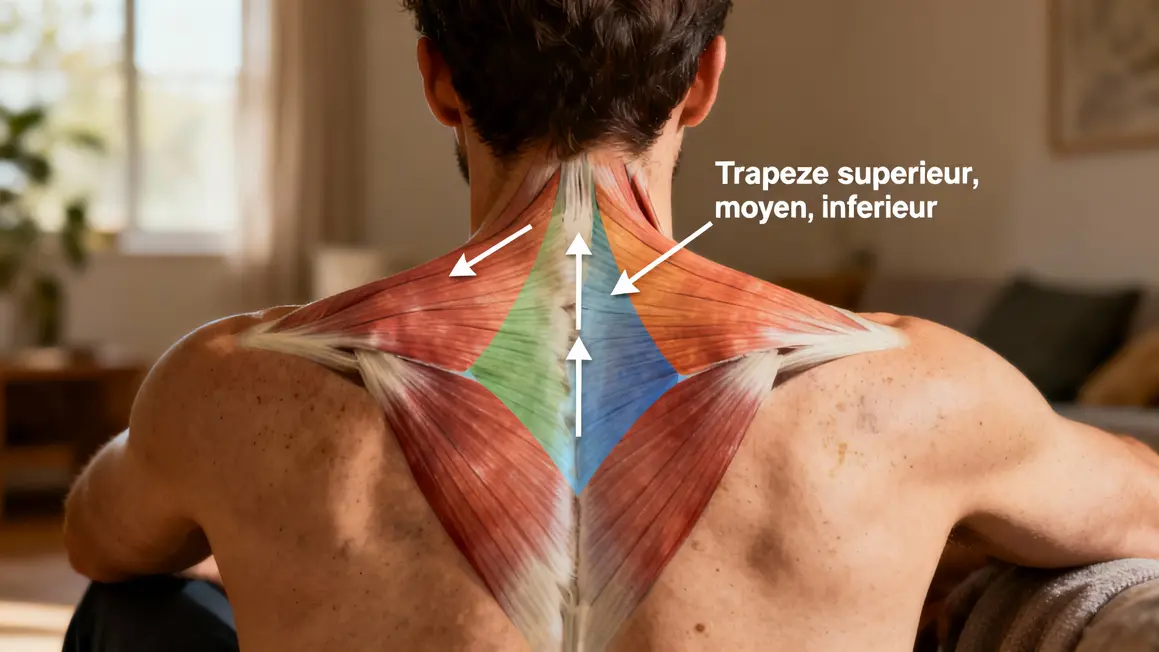 Trapèzes : les meilleures méthodes pour renforcer sans déséquilibrer le dos
